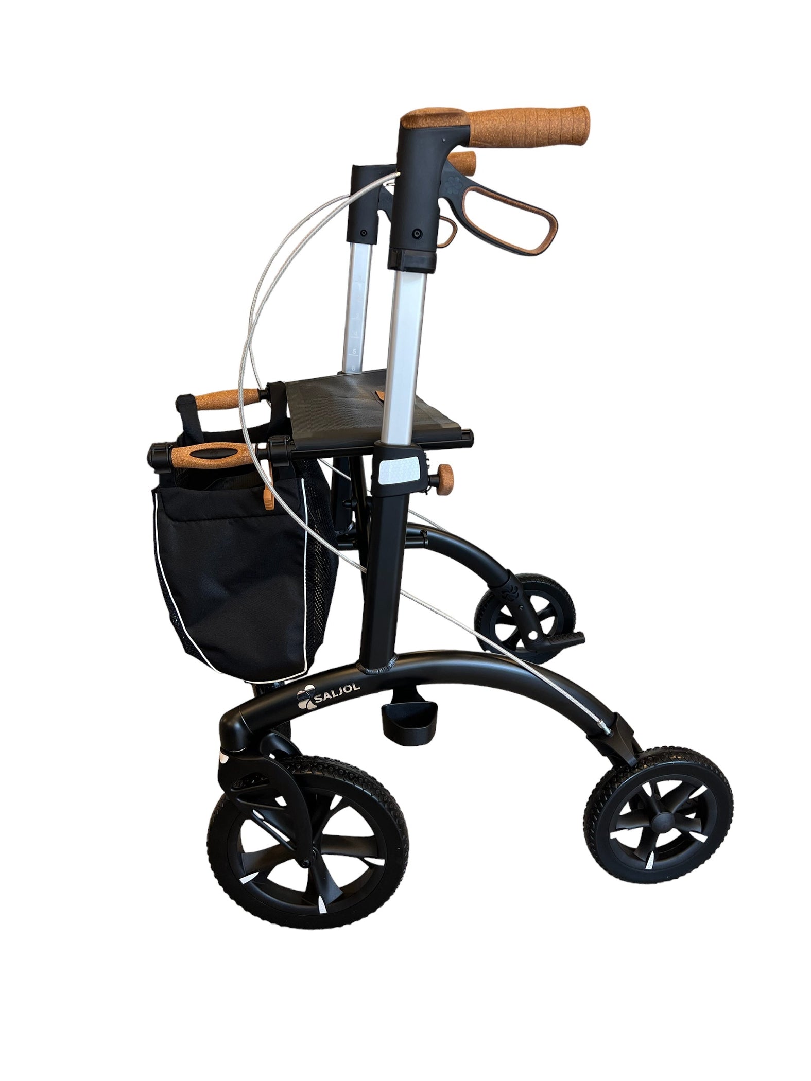 Saljol Aluminium-rollator - Letvægtsrollator i høj kvalitet med fantas